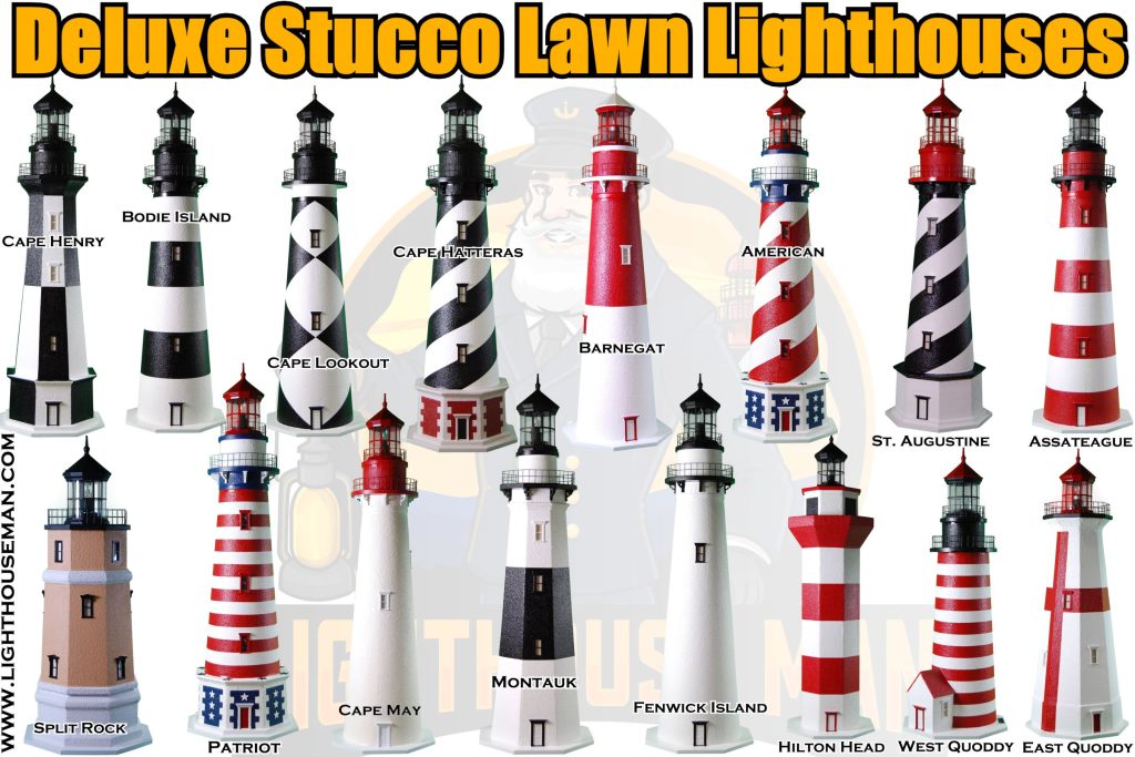 How to Build a DIY Yard Lighthouse with the Help of the Lighthouse Man ...